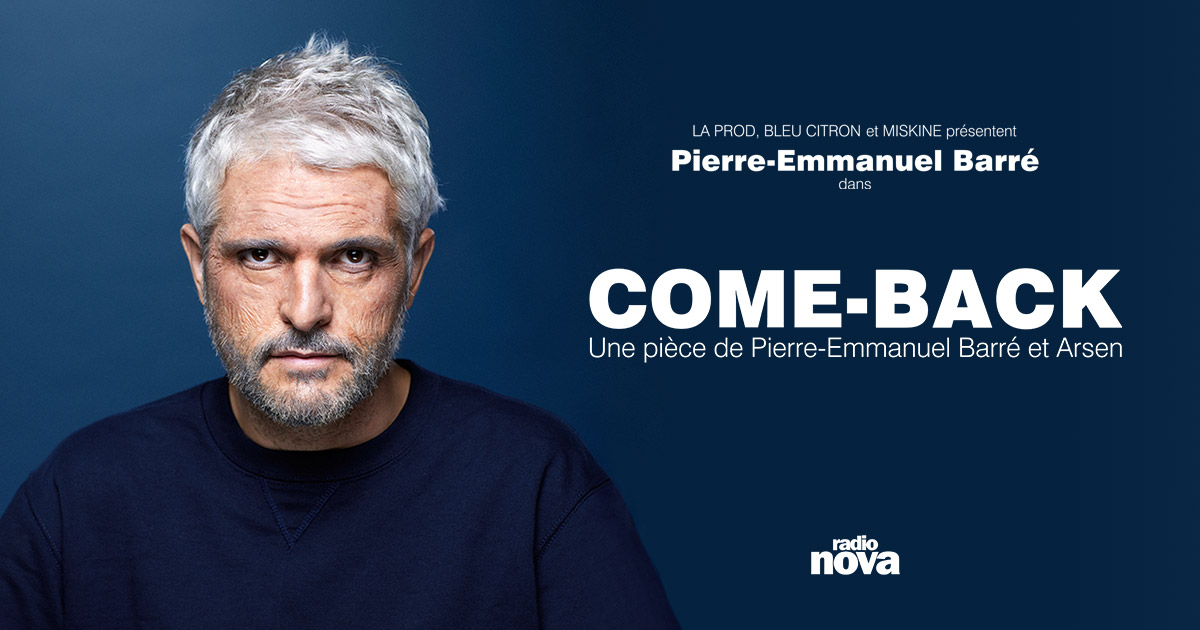 Pierre-Emmanuel Barré - Site Officiel | Nouveau Spectacle "Come Back ...